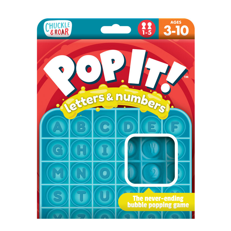 Pop It! Letters & Numbers – Doodlebug's Children's Boutique