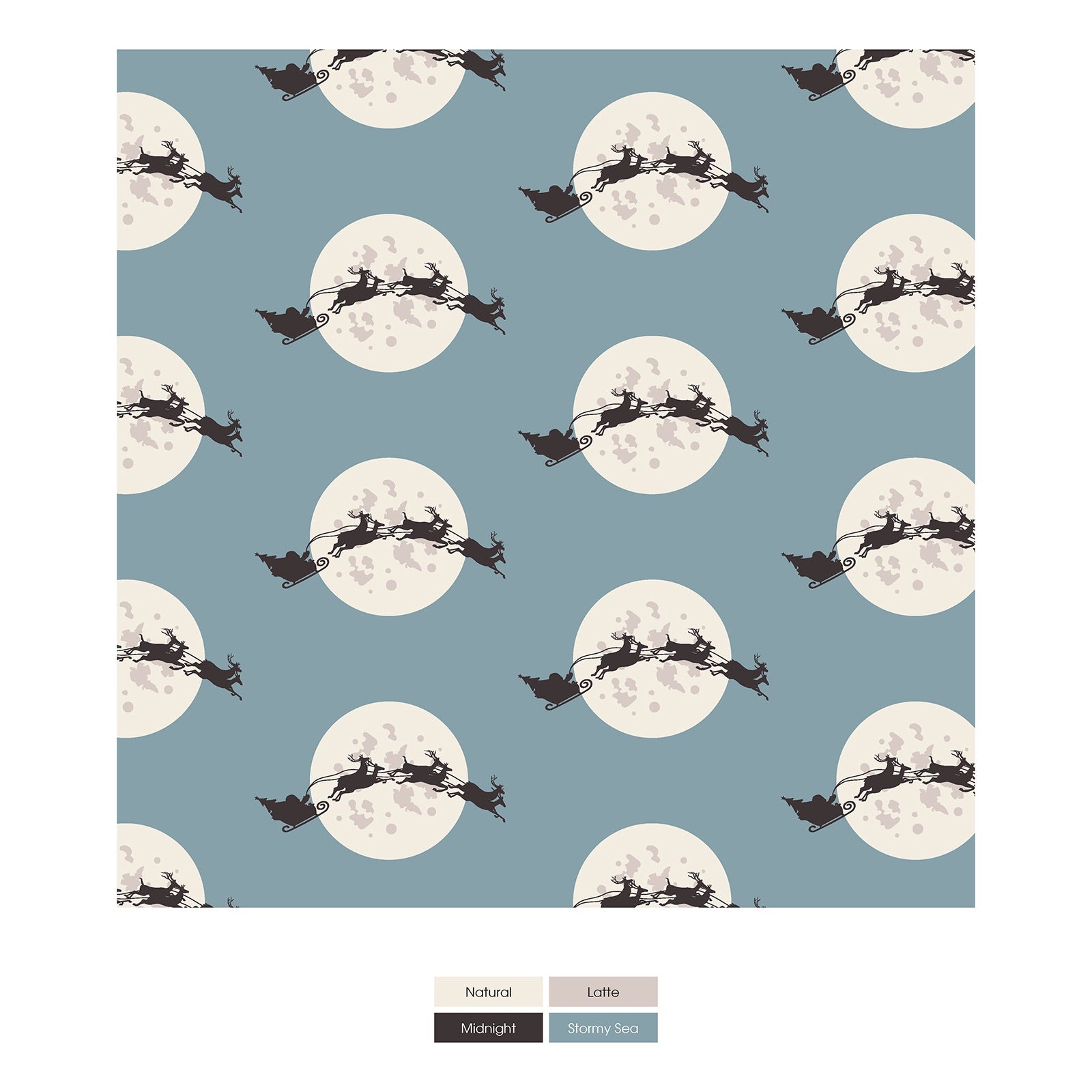 Stormy Sea Santa's Sleigh – Doodlebug's Children's Boutique