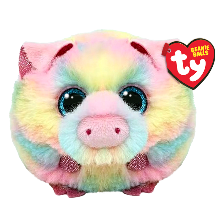 Pigasso - Pastel Pig Beanie Ball – Doodlebug's Children's Boutique